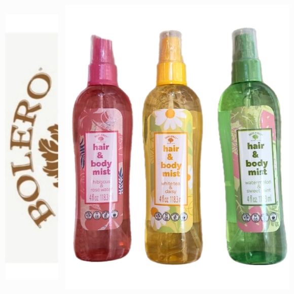 Bolero | Hair | 3ct Bolero Hair Body Mist Set | Poshmark